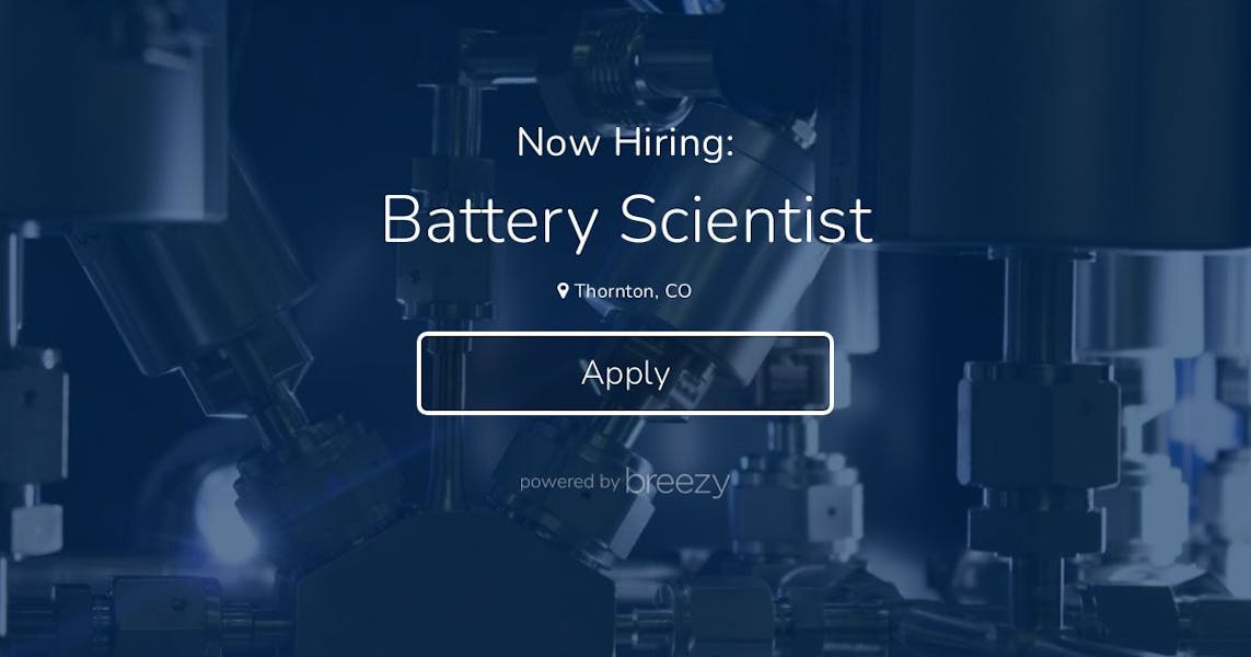 Battery Scientist at Forge Nano