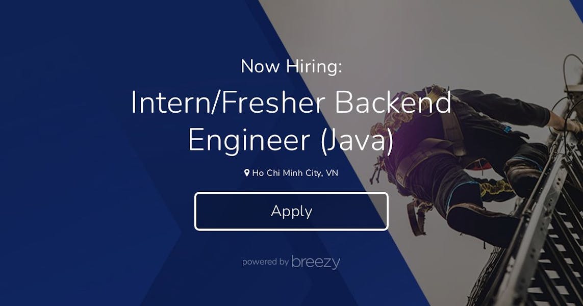 Internfresher Backend Engineer Java At Kegmil 