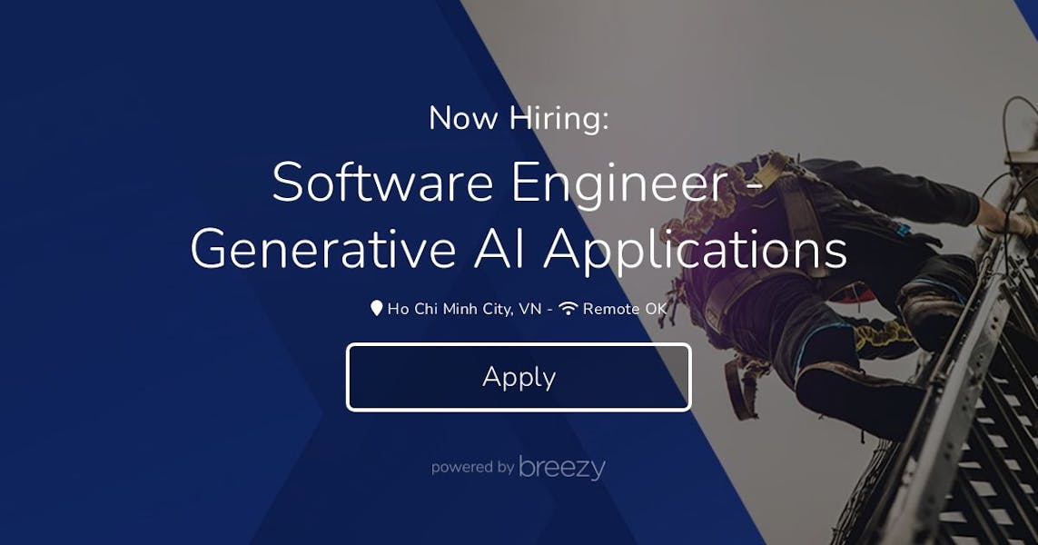 Software Engineer Generative Ai Applications At Kegmil