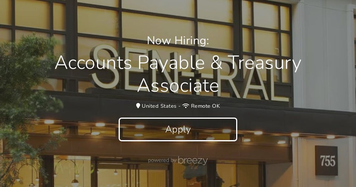 Accounts Payable & Treasury Associate at Sentral