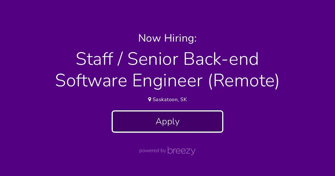Staff / Senior Back-end Software Engineer (Remote) at Viamo Staff / Senior Back-end Software Engineer (Remote) at Viamo