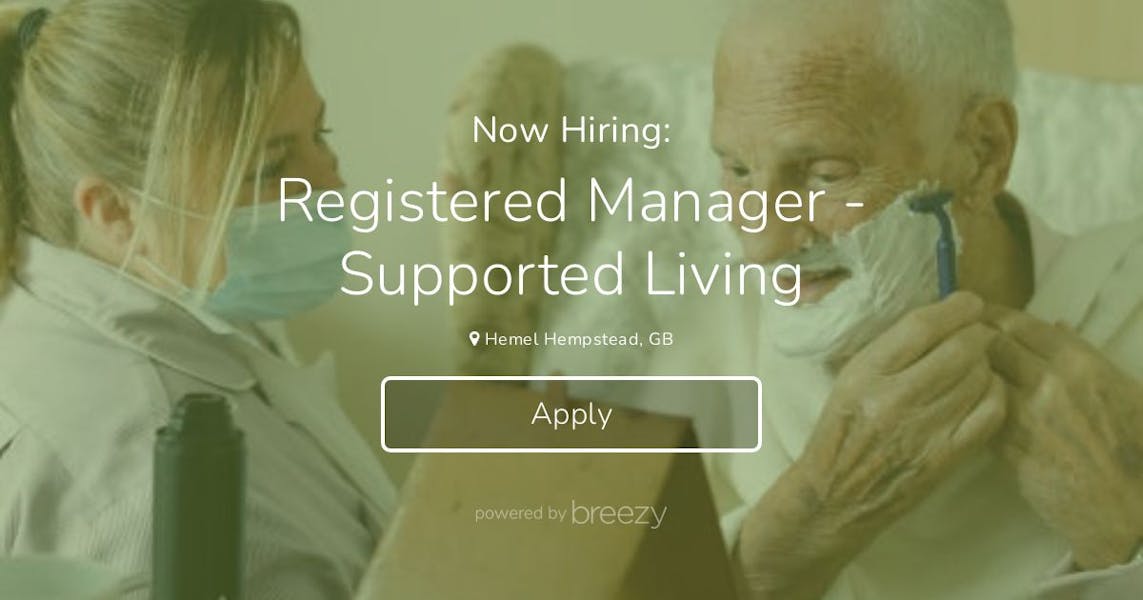 Registered Manager - Supported Living at Glenholme Healthcare Ltd