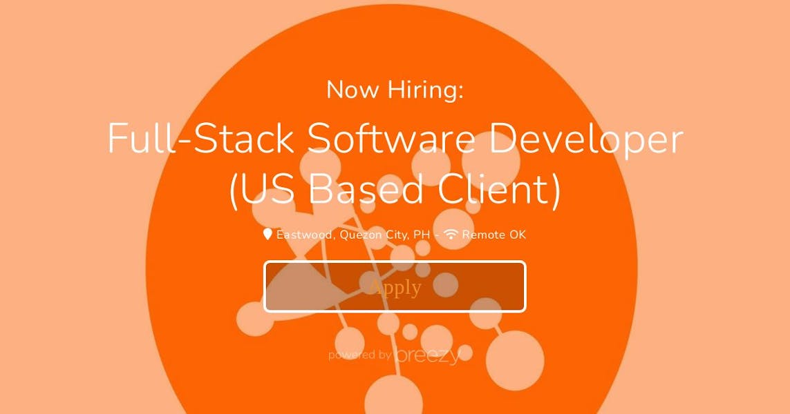 Full-Stack Software Developer (US Based Client) at Intelassist