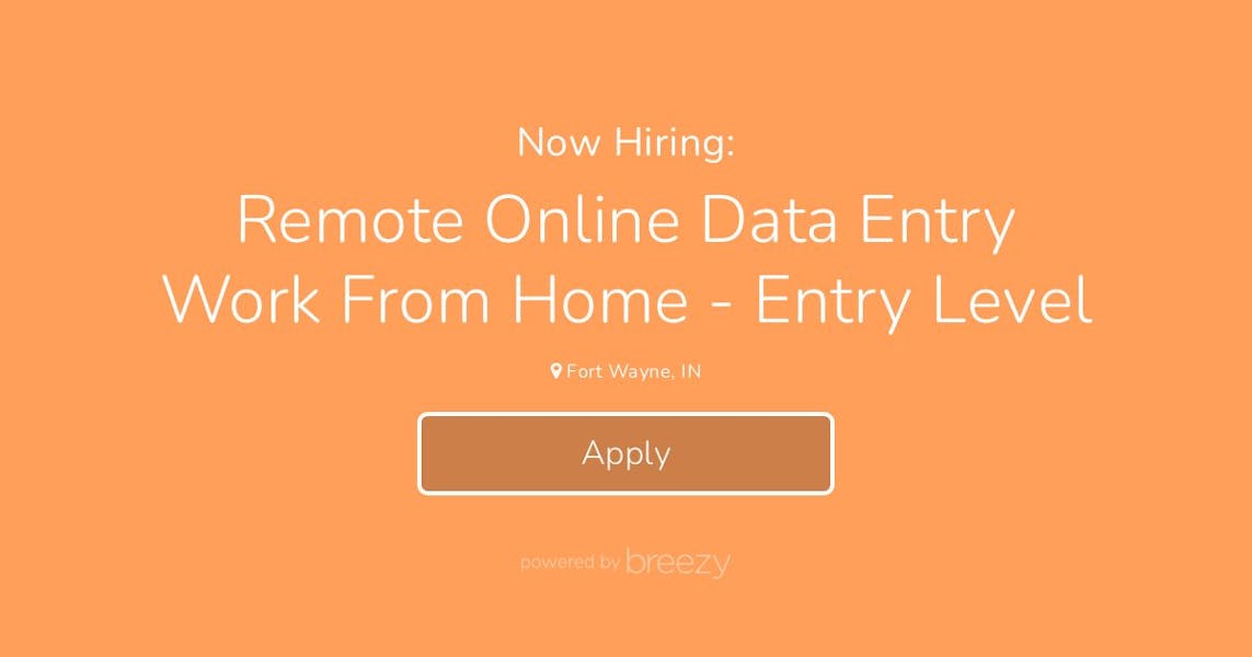 Remote Online Data Entry Work From Home Entry Level At Focusgrouppanel