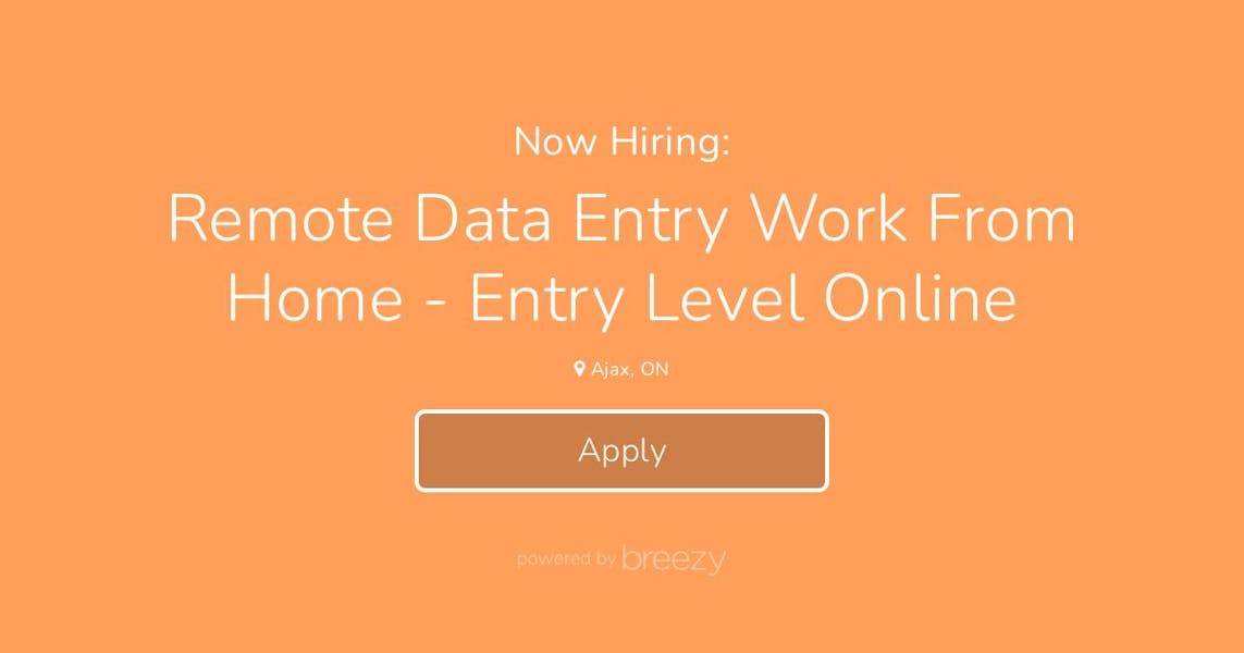 Remote Data Entry Work From Home Entry Level Online At Focusgrouppanel