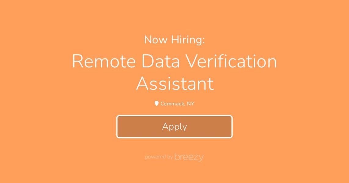Remote Data Verification Assistant At Focusgrouppanel