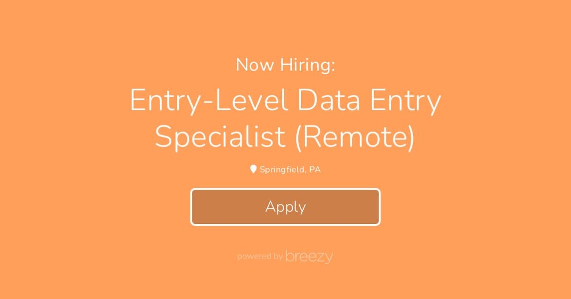 Entry Level Data Entry Specialist Remote At Focusgrouppanel