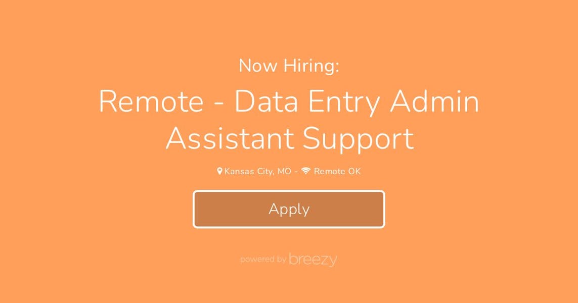 Remote Data Entry Admin Assistant Support At Focusgrouppanel