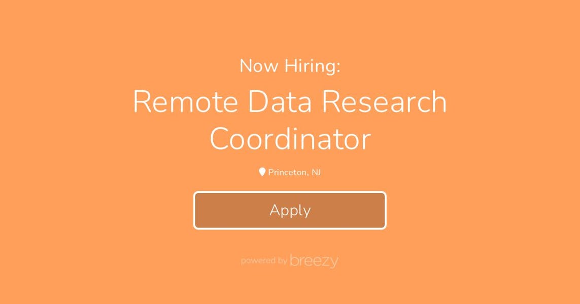 Remote Data Research Coordinator At Focusgrouppanel