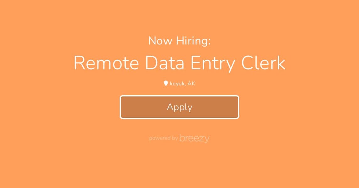 Remote Data Entry Clerk At Focusgrouppanel