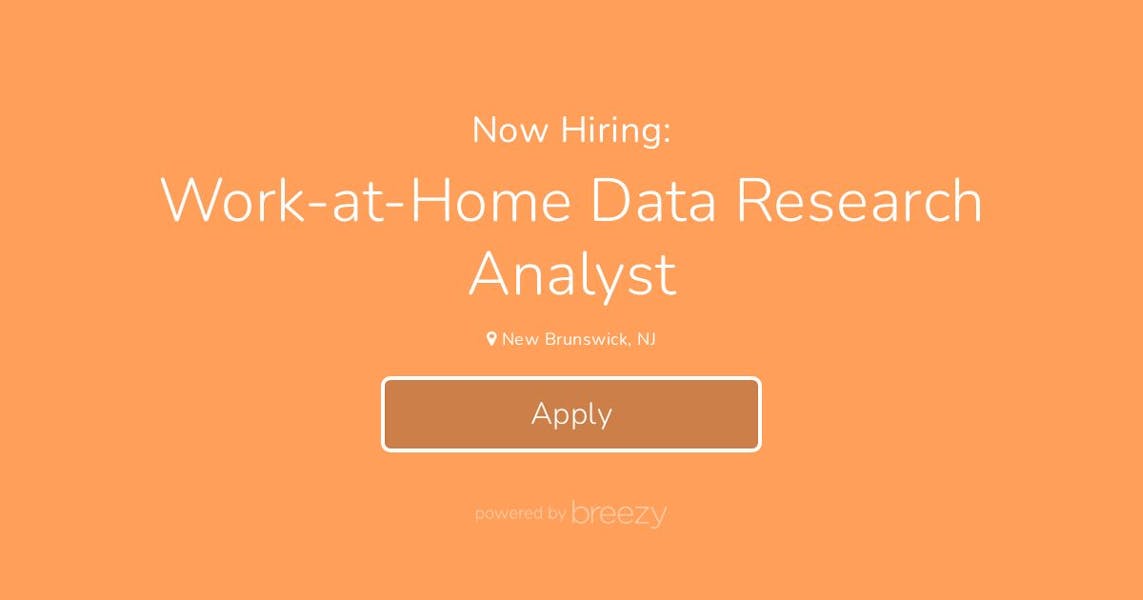 Work At Home Data Research Analyst At Focusgrouppanel