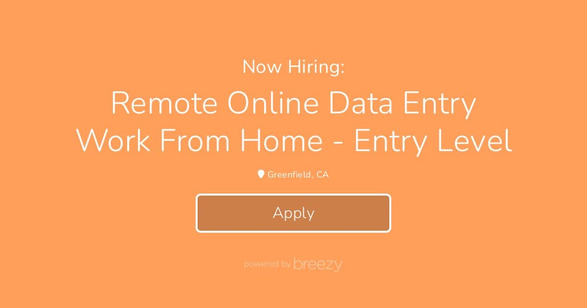 Remote Online Data Entry Work From Home - Entry Level at FocusGroupPanel