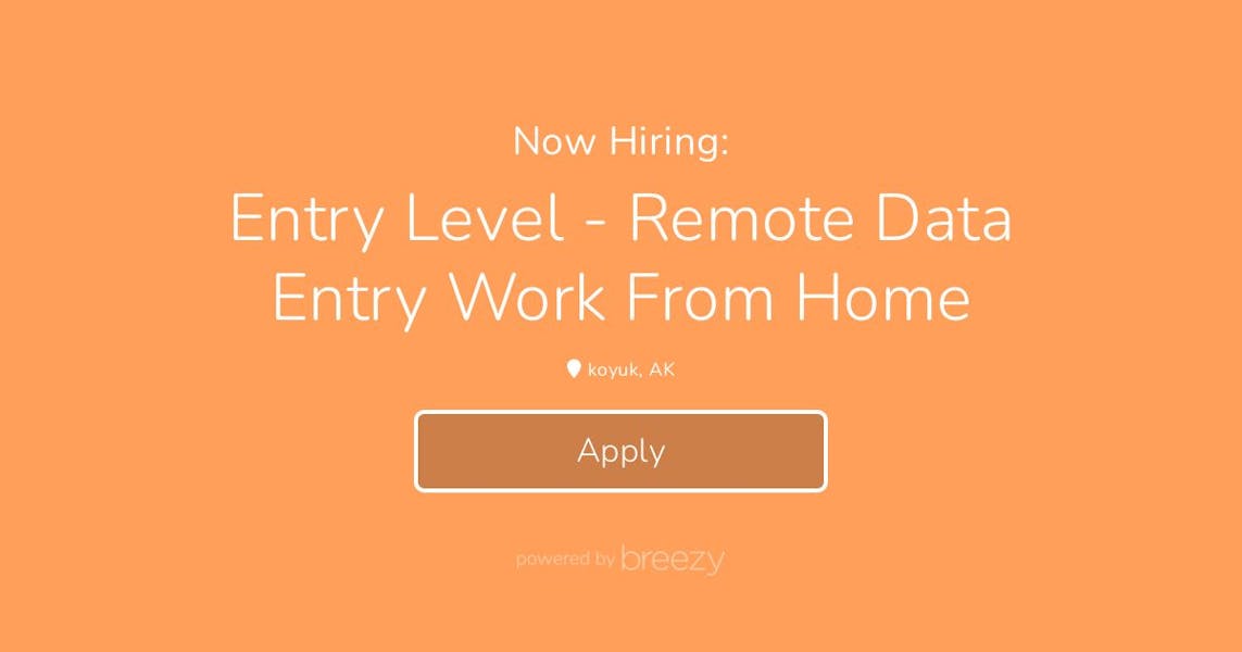Entry Level Remote Data Entry Work From Home At Focusgrouppanel