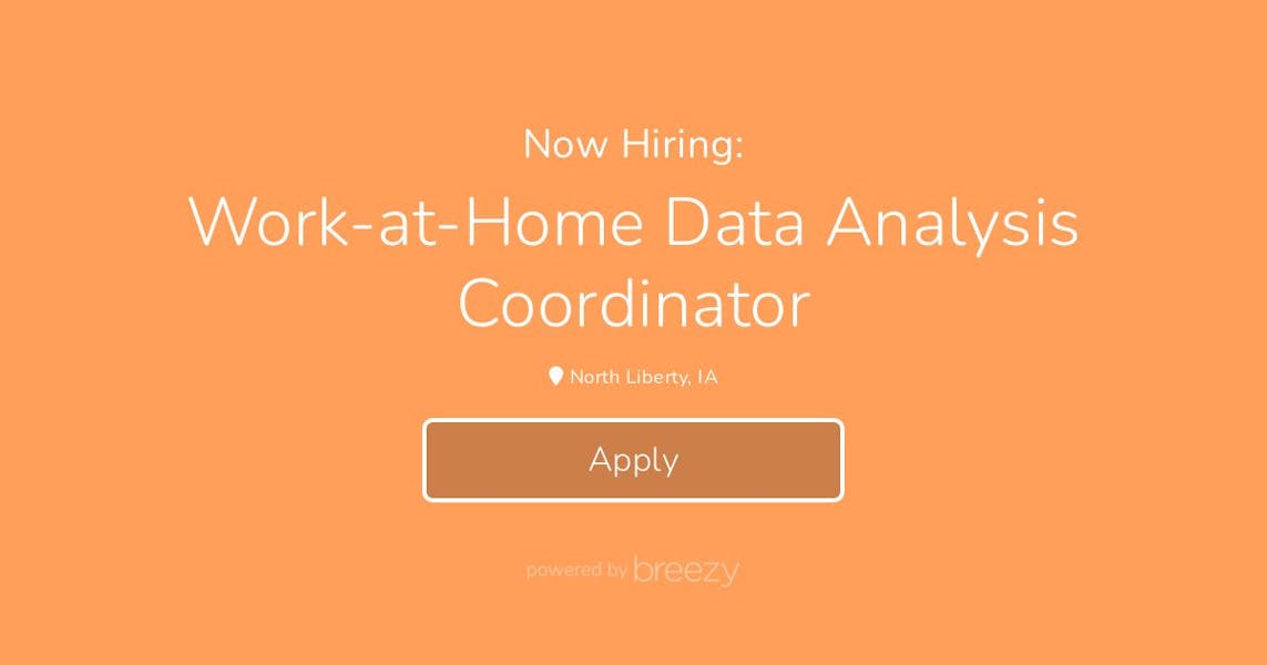 Work At Home Data Analysis Coordinator At Focusgrouppanel