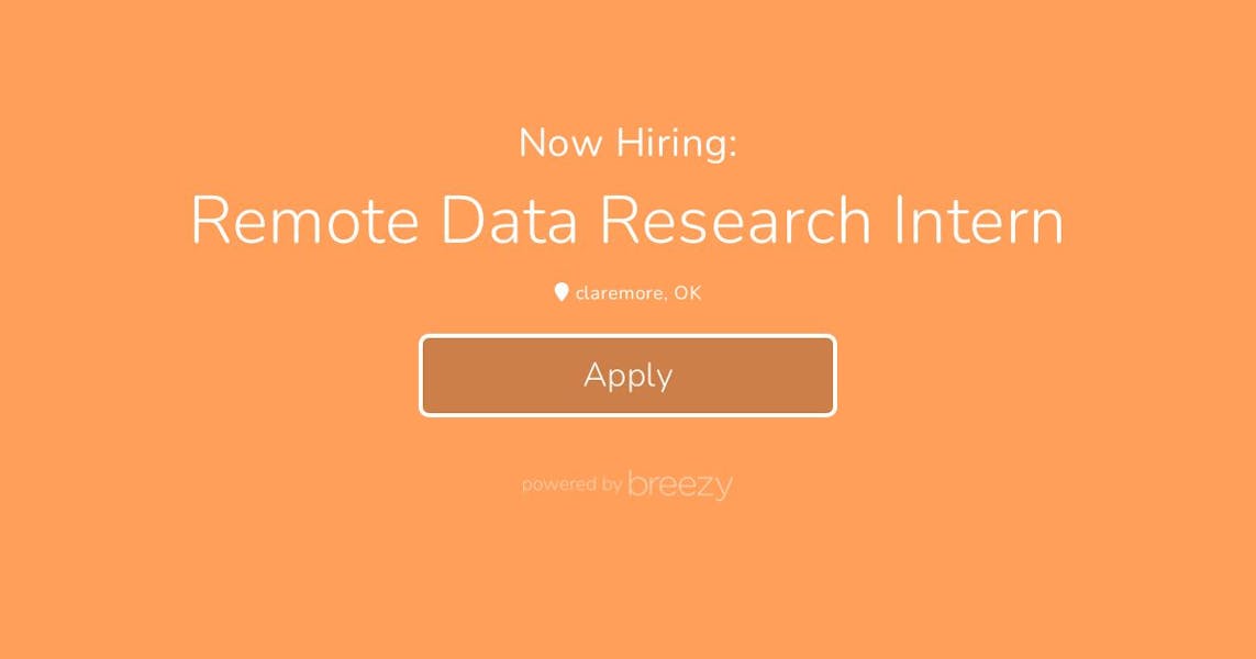 Remote Data Research Intern At Focusgrouppanel
