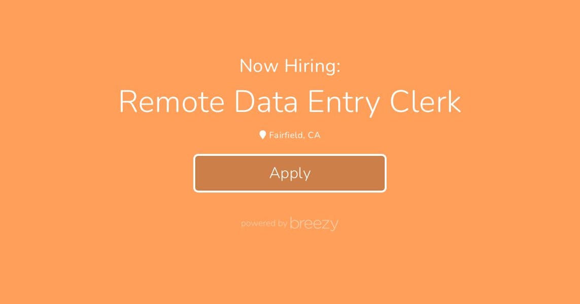 Remote Data Entry Clerk At Focusgrouppanel