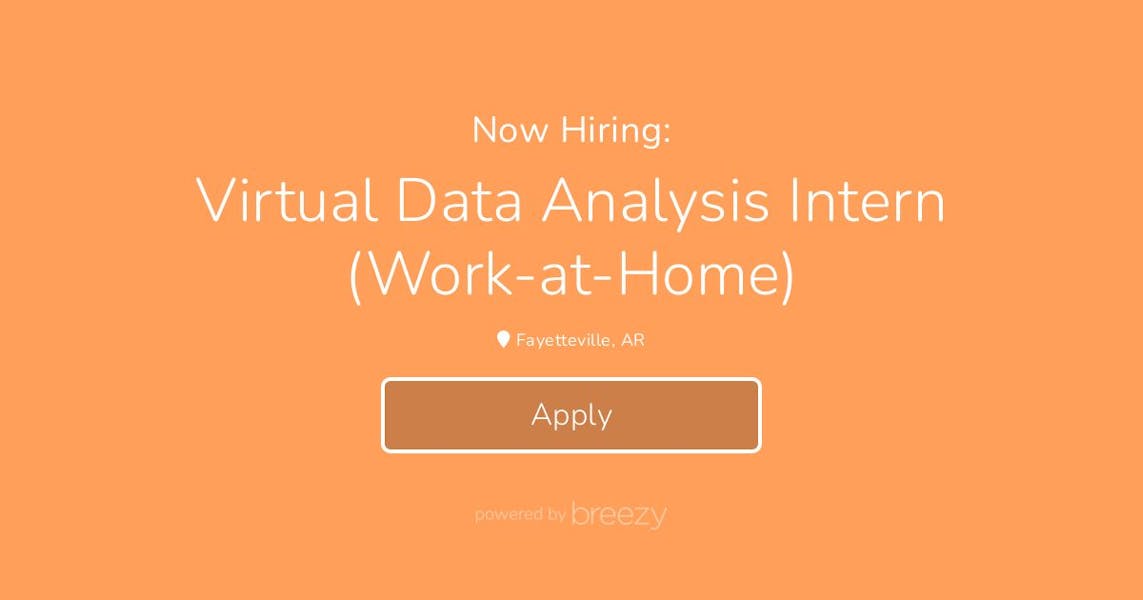 Virtual Data Analysis Intern Work At Home At Focusgrouppanel