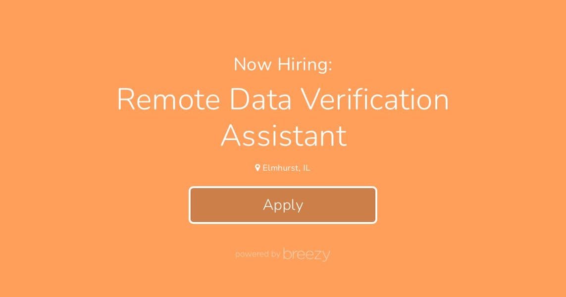 Remote Data Verification Assistant At Focusgrouppanel