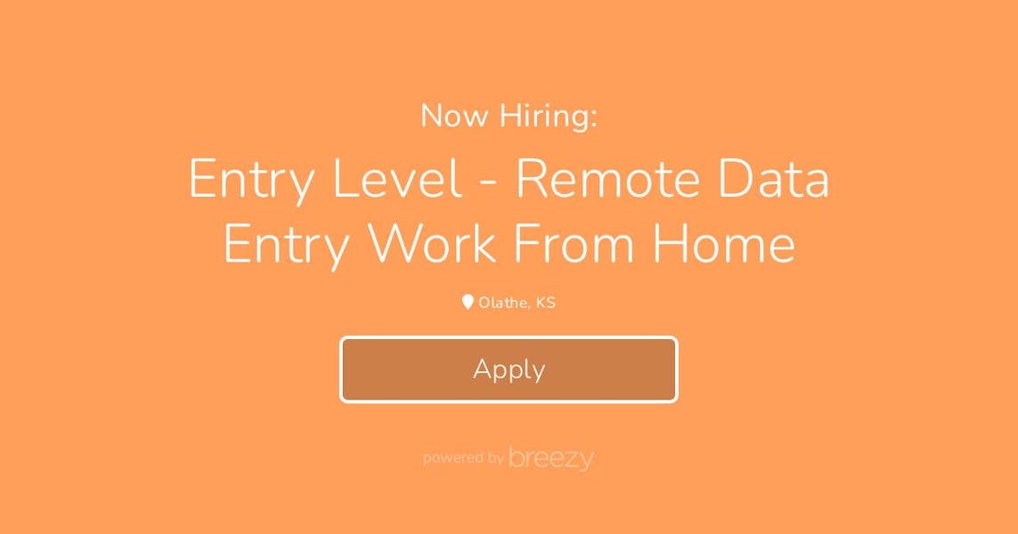 Entry Level Remote Data Entry Work From Home At Focusgrouppanel
