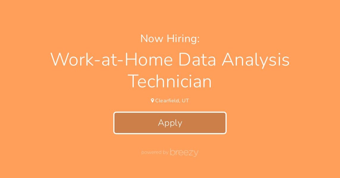 Work At Home Data Analysis Technician At Focusgrouppanel