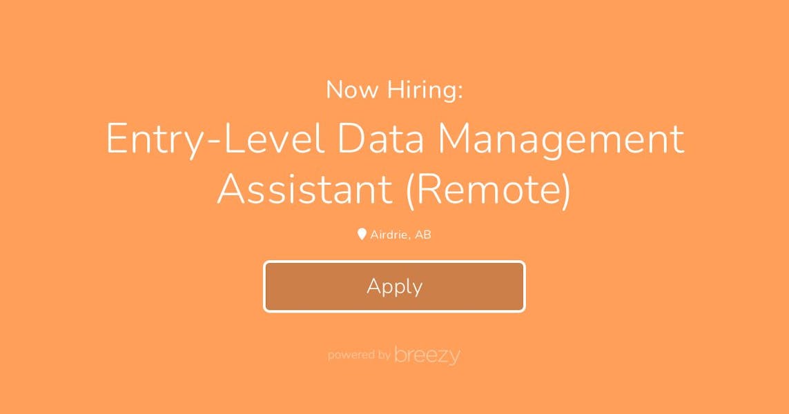 Entry Level Data Management Assistant Remote At Focusgrouppanel