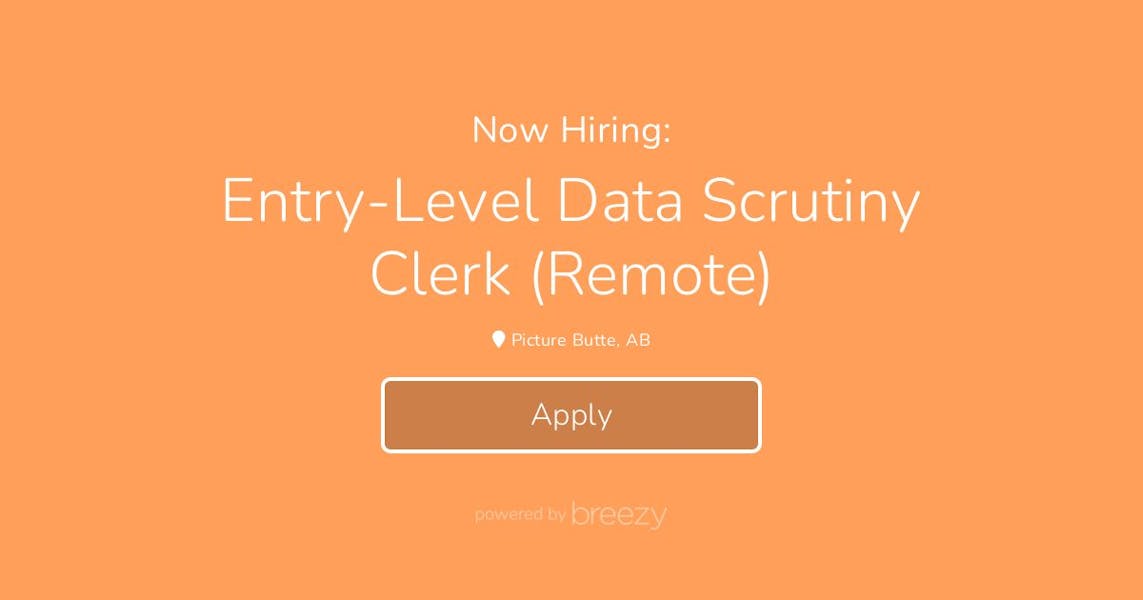 Entry Level Data Scrutiny Clerk Remote At Focusgrouppanel