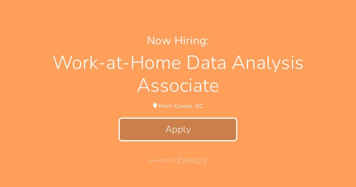 Work At Home Data Analysis Associate At Focusgrouppanel