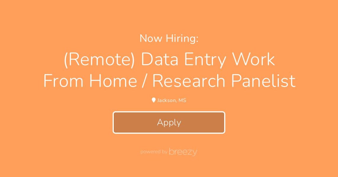 Remote Data Entry Work From Home Research Panelist At Focusgrouppanel