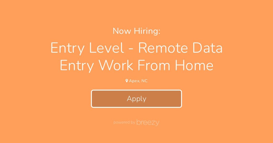 Entry Level Remote Data Entry Work From Home At Focusgrouppanel
