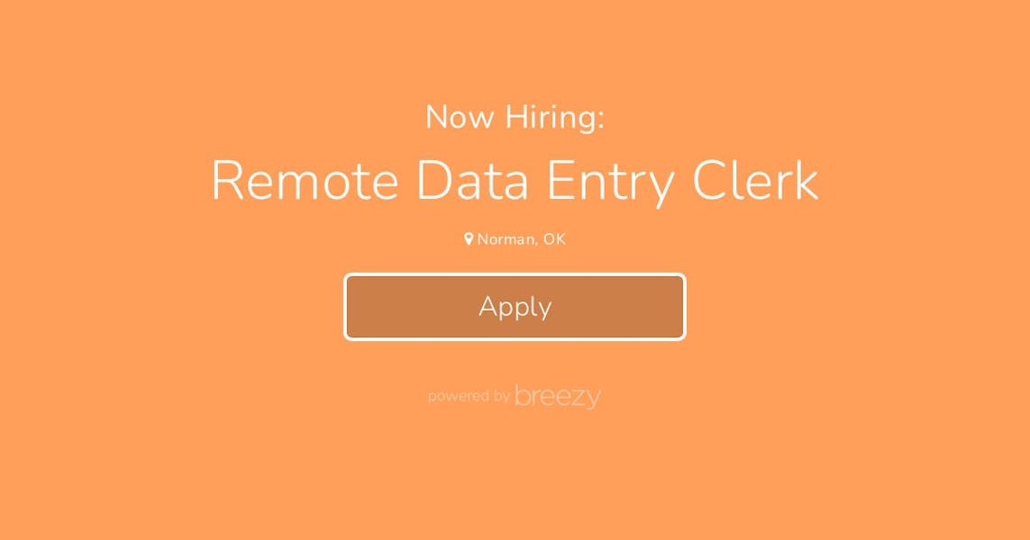 Remote Data Entry Clerk At Focusgrouppanel