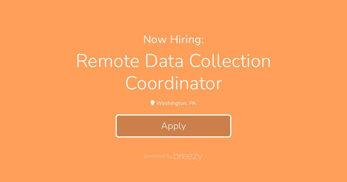 Remote Data Collection Coordinator At Focusgrouppanel