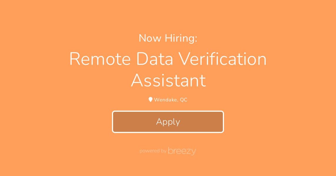 Remote Data Verification Assistant At Focusgrouppanel