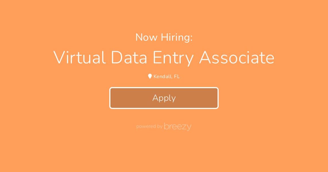 Virtual Data Entry Associate At Focusgrouppanel
