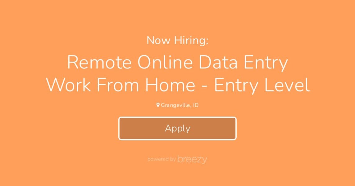 Remote Online Data Entry Work From Home Entry Level At Focusgrouppanel