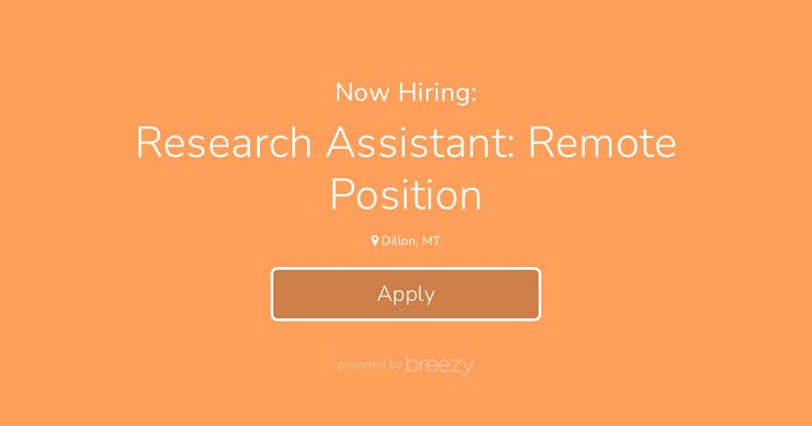 Research Assistant Remote Position At Focusgrouppanel