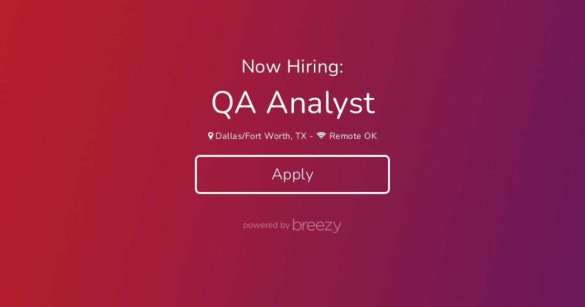 QA Analyst At SmartAction qa-analyst-at-smartaction