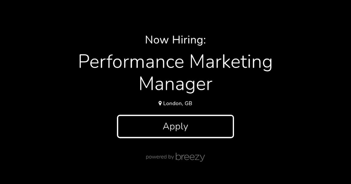 Performance Marketing Manager At END performance-marketing-manager-at-end