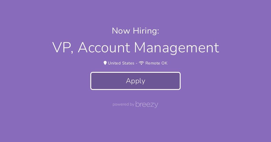 VP, Account Management at Personified Tech