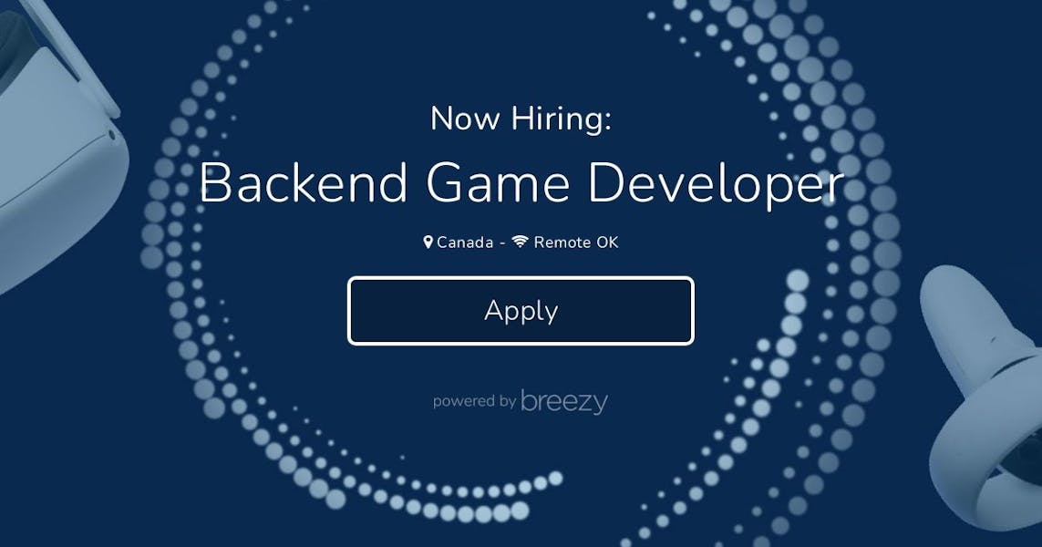 Backend Game Developer at Lucky VR