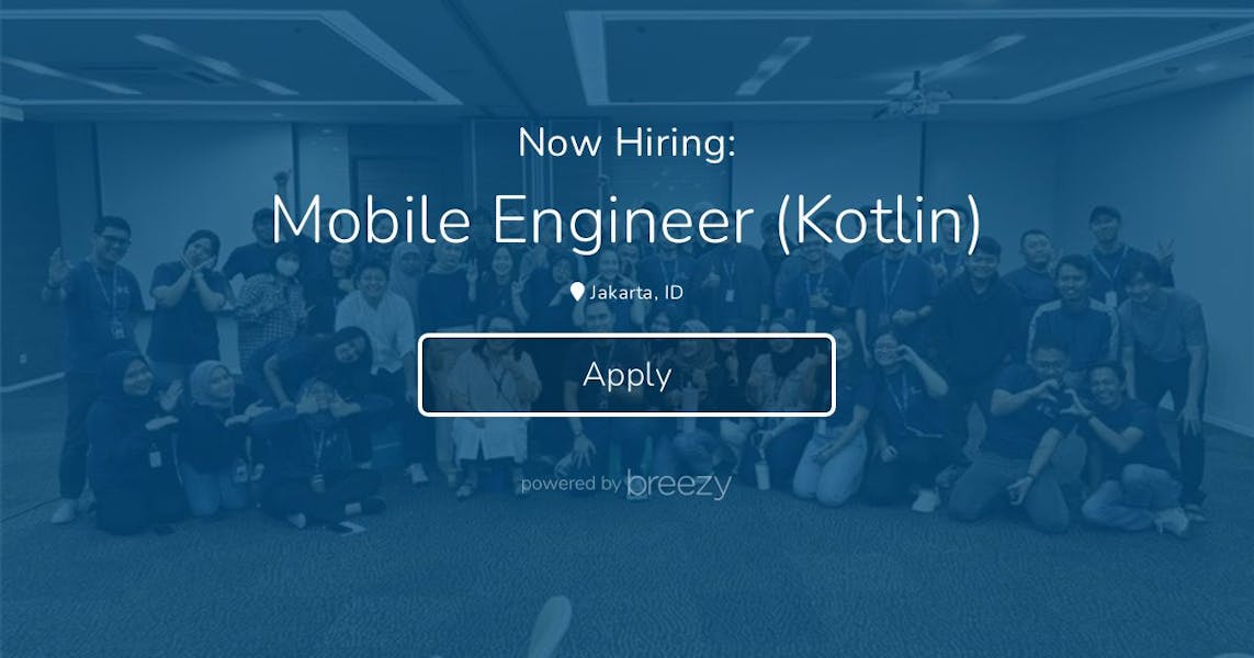 Mobile Engineer (Kotlin) at Akar Inti Teknologi