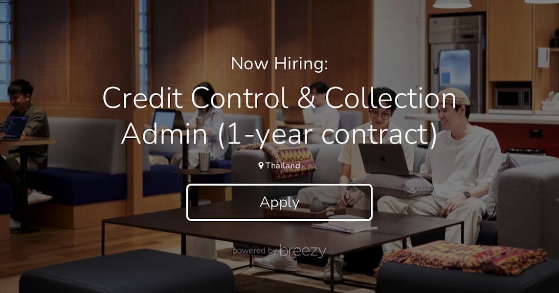 Credit Control & Collection Admin (1-year contract) at LINE MAN Wongnai