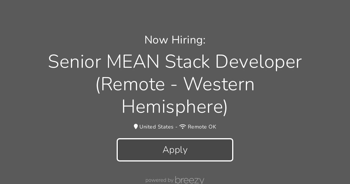 Senior Web Developer 5 Years Remote Us And Canada Only At Yellow Labs Software