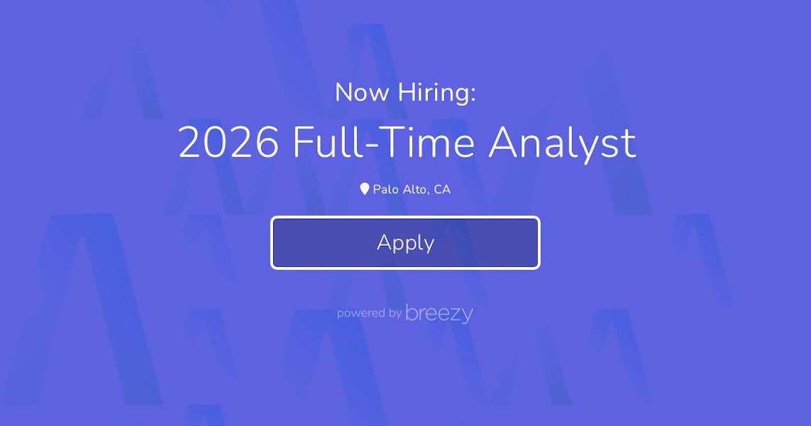 2026 Full-Time Analyst at Tidal Partners