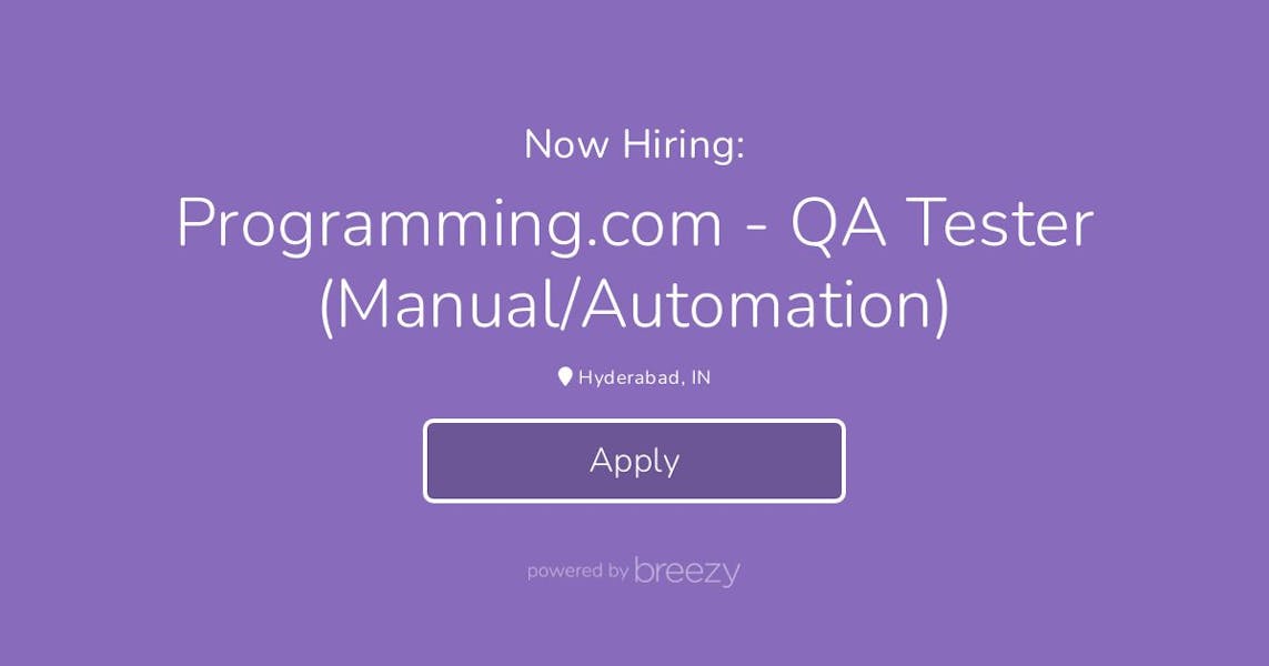 Qa Tester Manualautomation At Nexthire