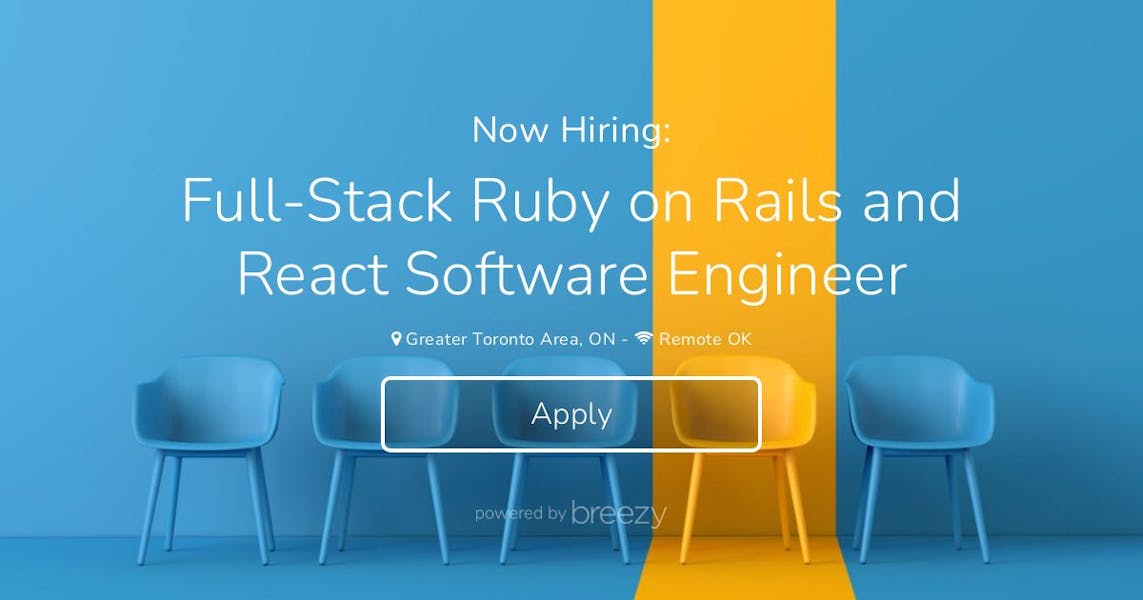 Full Stack Ruby On Rails And React Software Engineer At Nubinary 7872