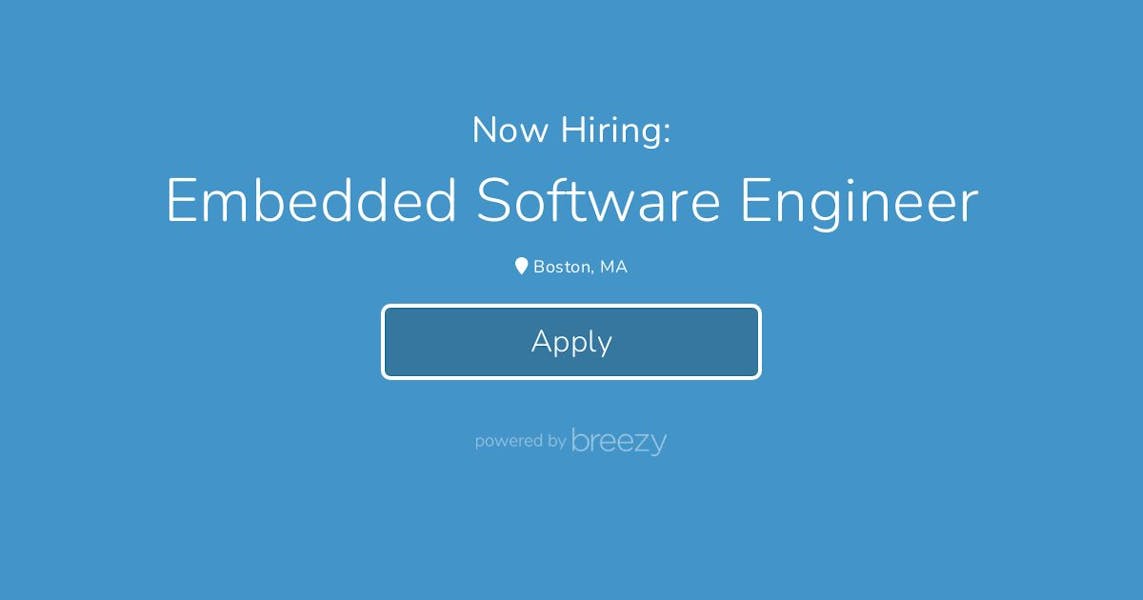 Embedded Software Engineer at Nia Therapeutics