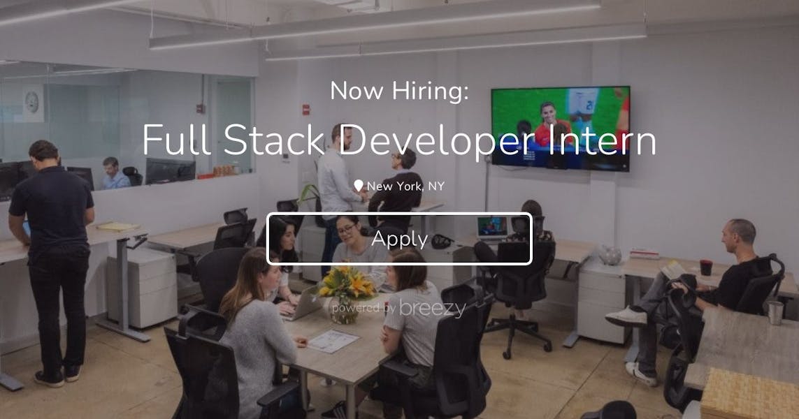 Full Stack Developer Intern At Gesture