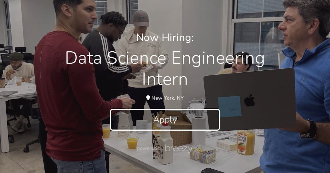 Data Science Engineering Intern At Gesture