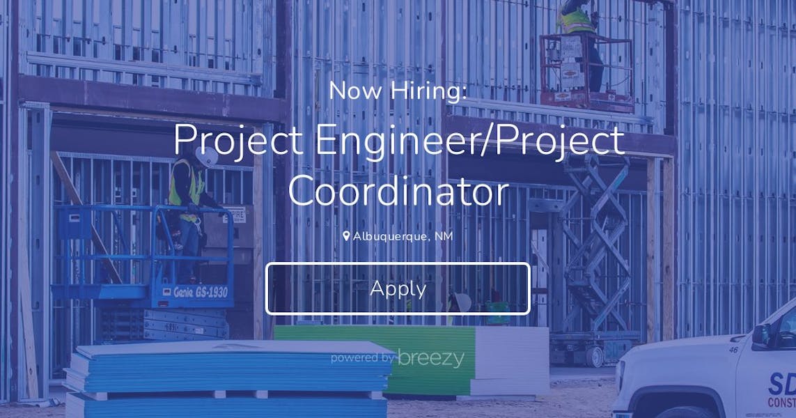 Project Engineer/Project Coordinator at SDV Construction Inc.