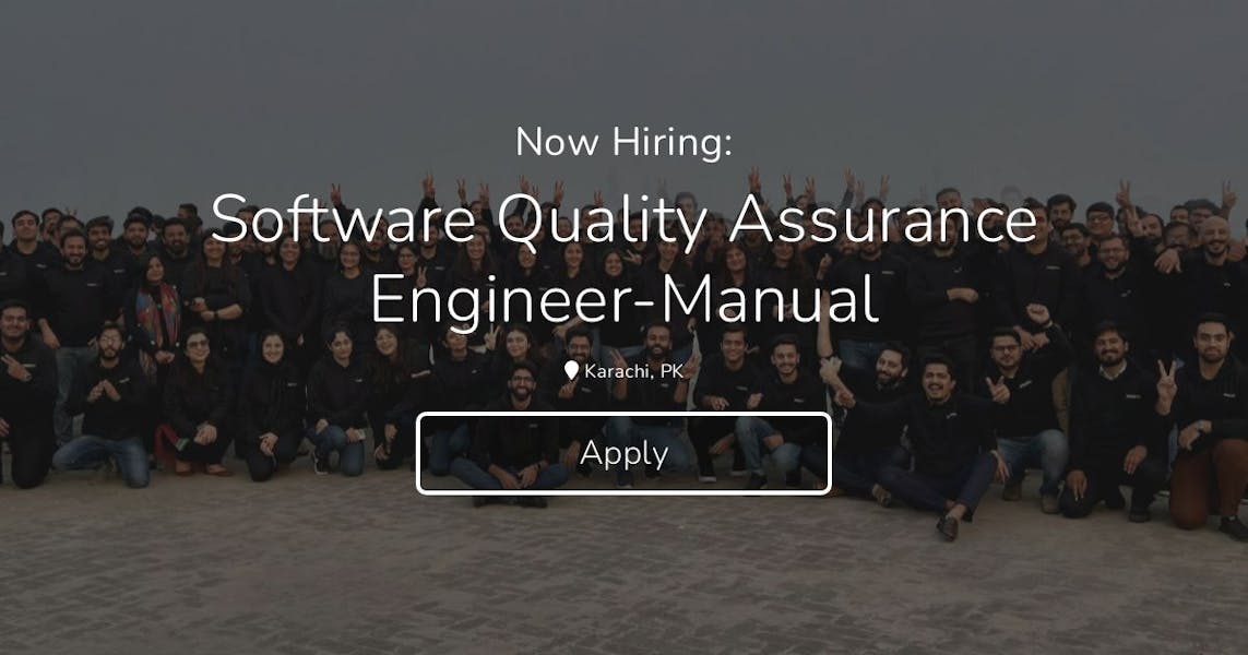 Software Quality Assurance Engineer-Manual at Dubizzle Labs